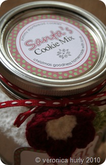 Pixels and Paperie: Cookie Mix Gift Jar and free printable labels